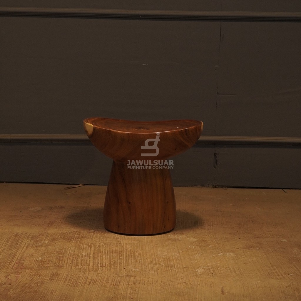 Suar Wood Stool - Side Table JS-STO 005 - Jawul Suar