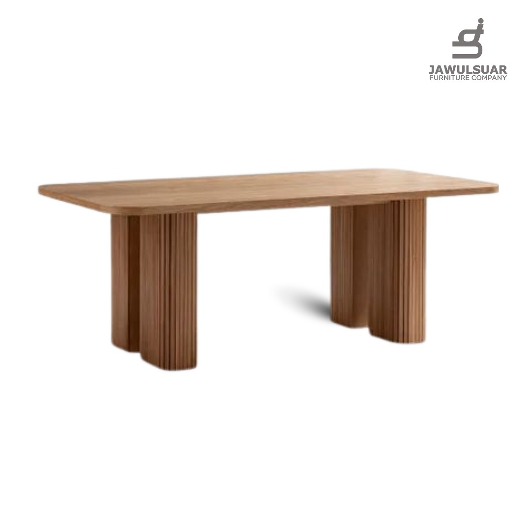 teak dining table