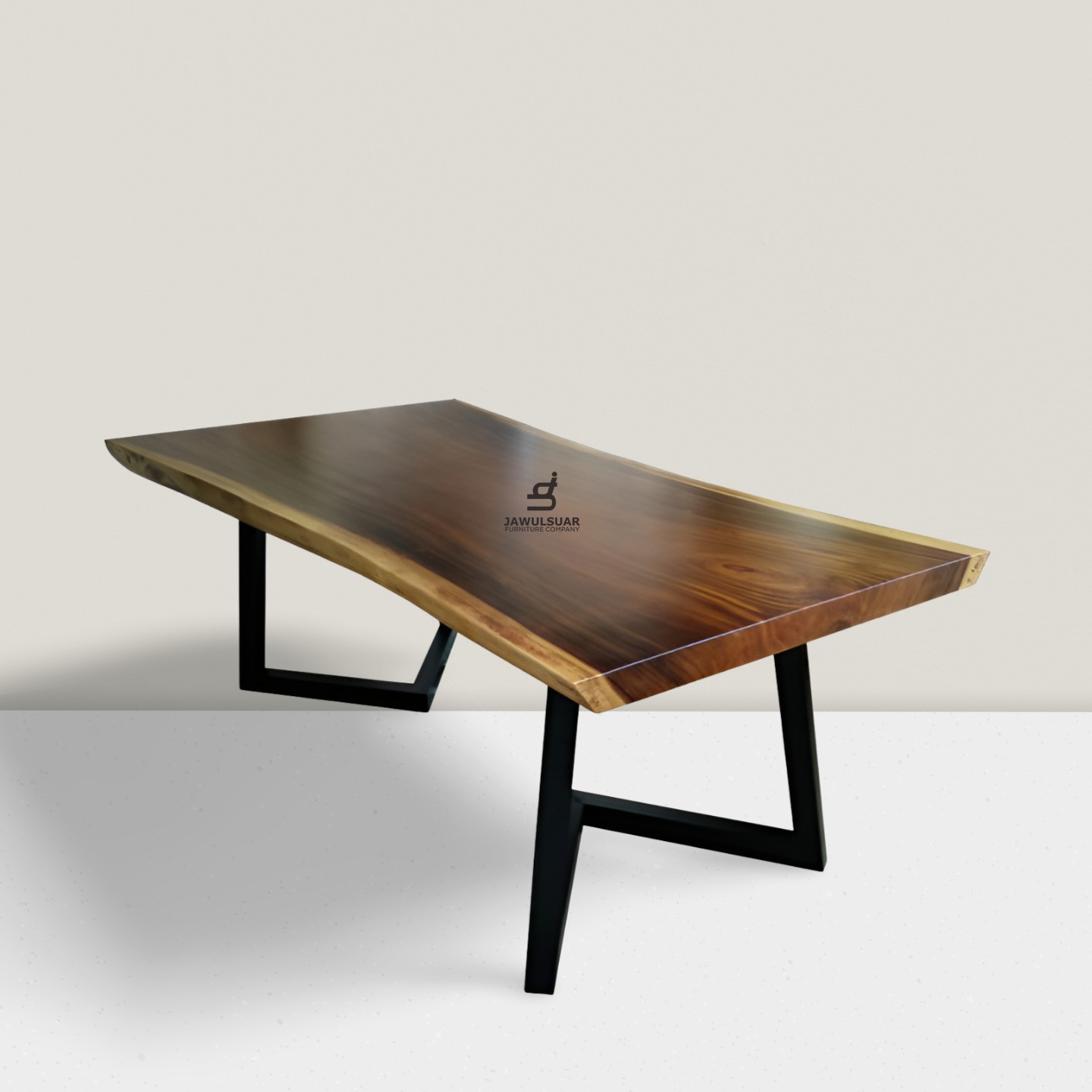 wood slab dining table for sale